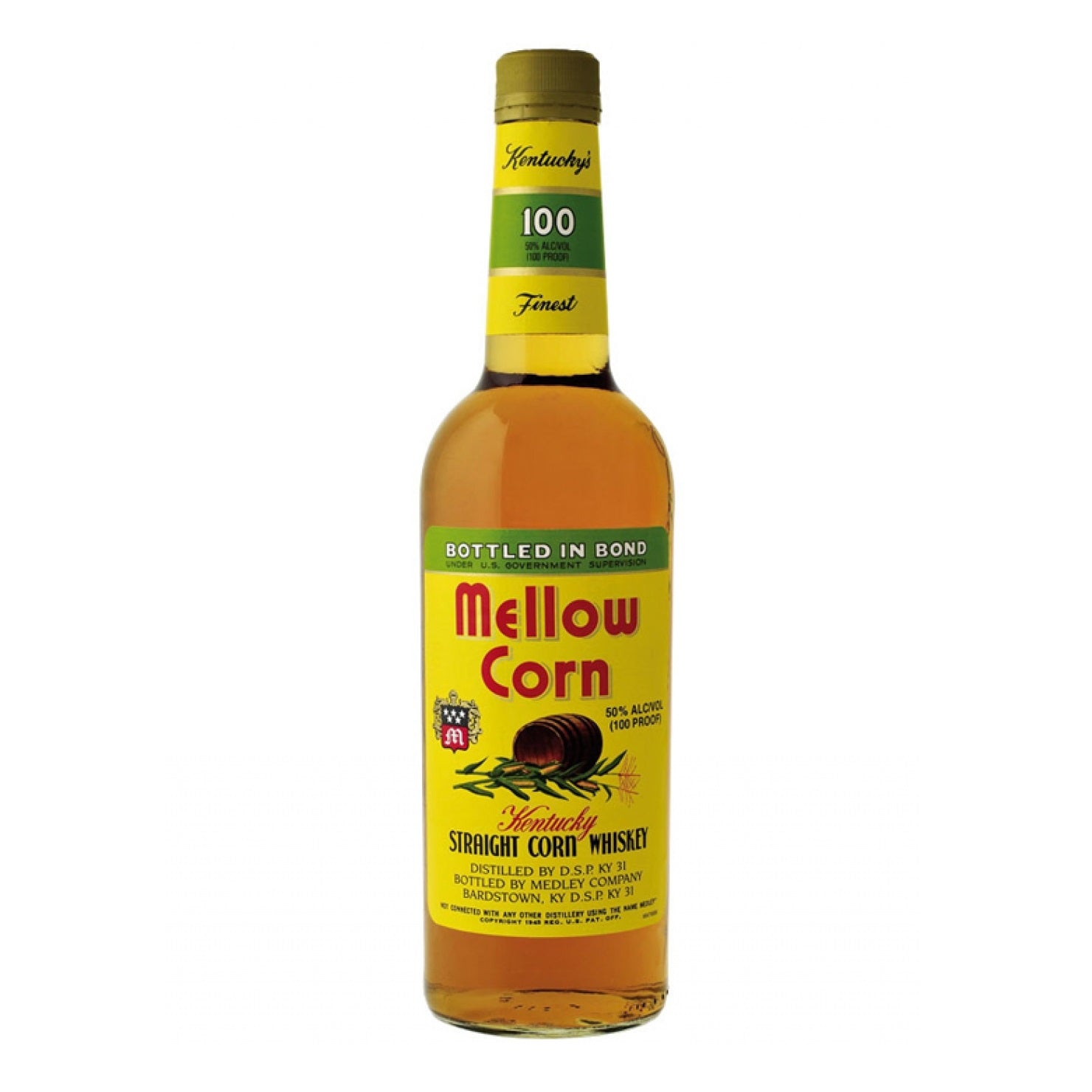Mellow Corn Straight Corn Kentucky Whiskey 70cl – Whisky Situation