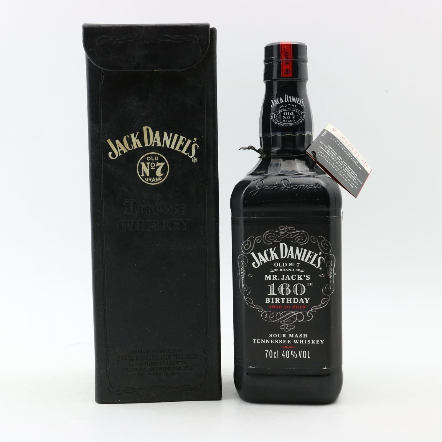 Jack Daniel's Mr Jack's 160th Birthday with Box Tennessee Whiskey (201 ...