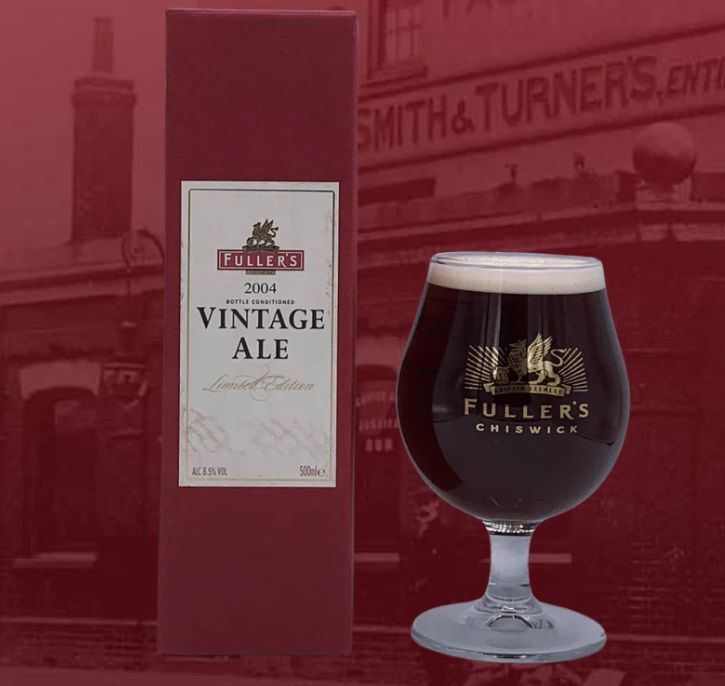Fuller S Vintage Ale 2004 500ml Bottle 20 Year Old Beer Whisky