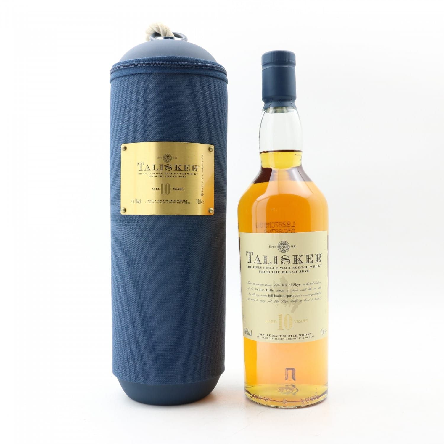 Talisker 10 Year Old Limited Edition with Neoprene Case Island Single ...