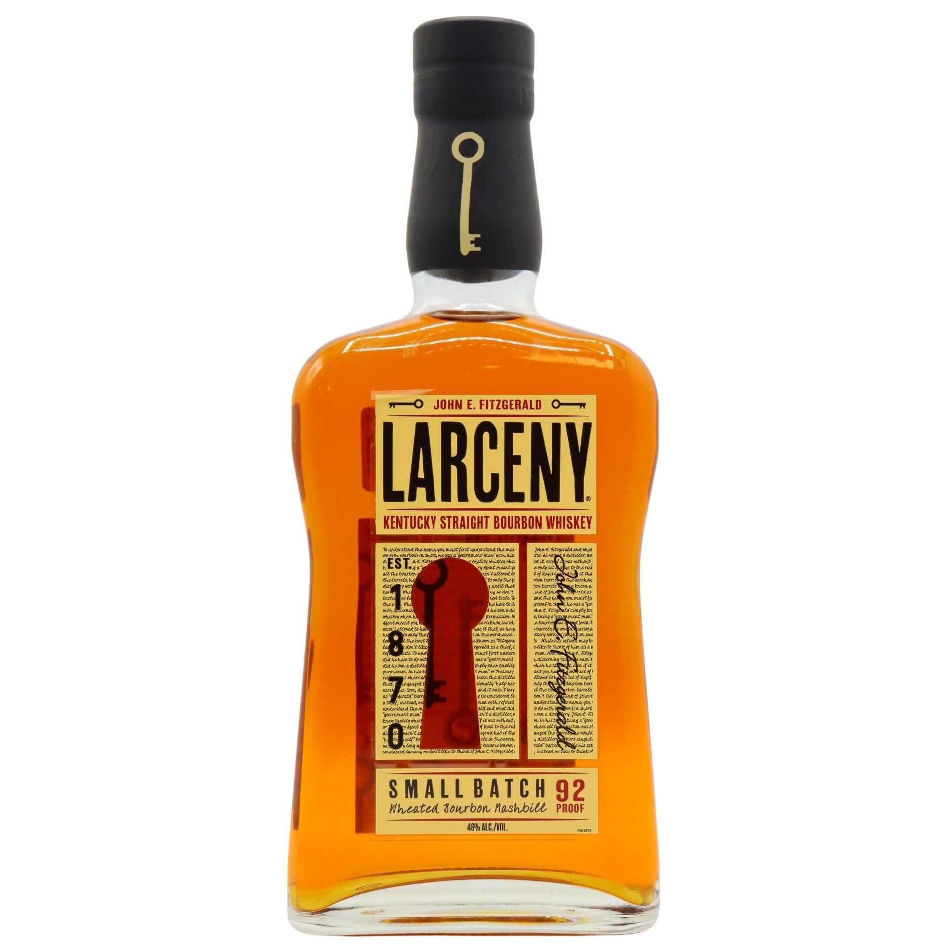 Old Fitzgerald - John E Fitzgerald 1870 Larceny Kentucky Straight Bour ...