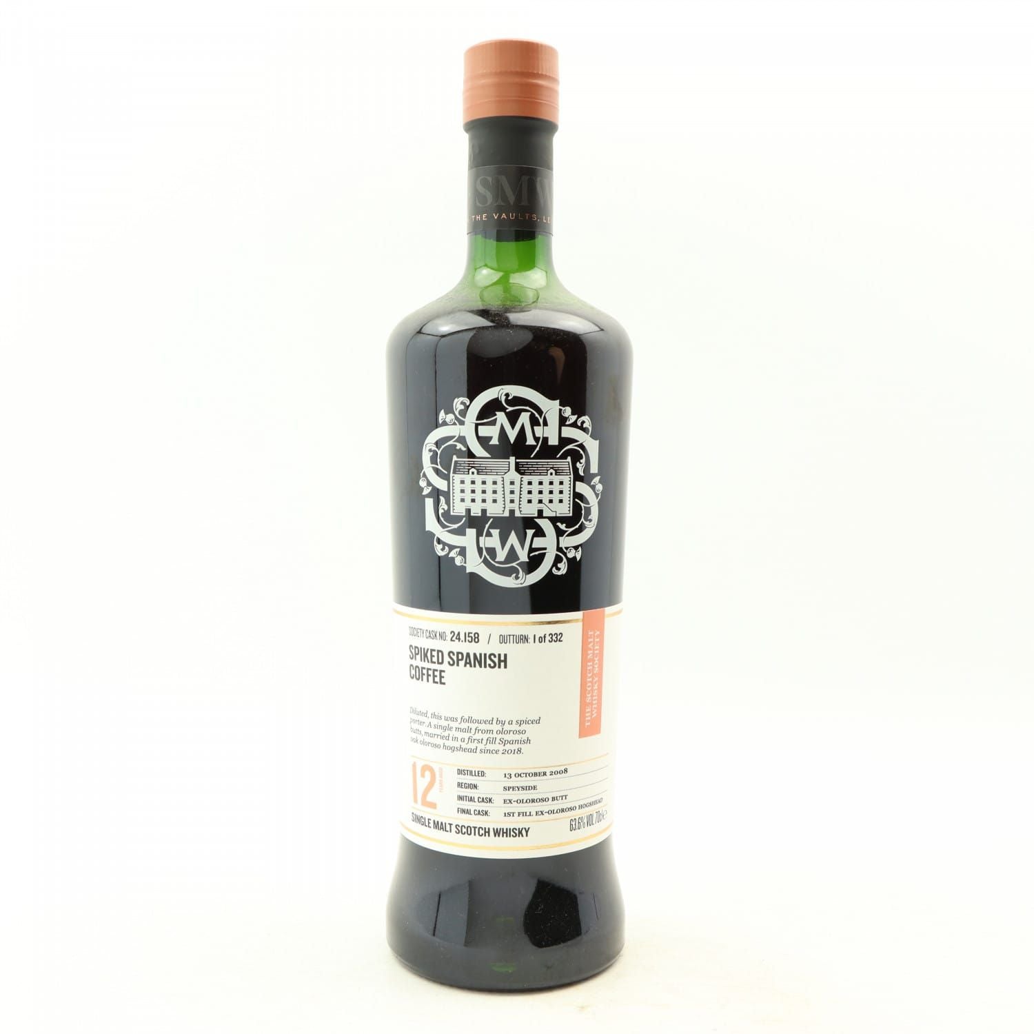 Macallan 12 Year Old SMWS Single Cask 24.158 Spiked Spanish Coffee Spe ...