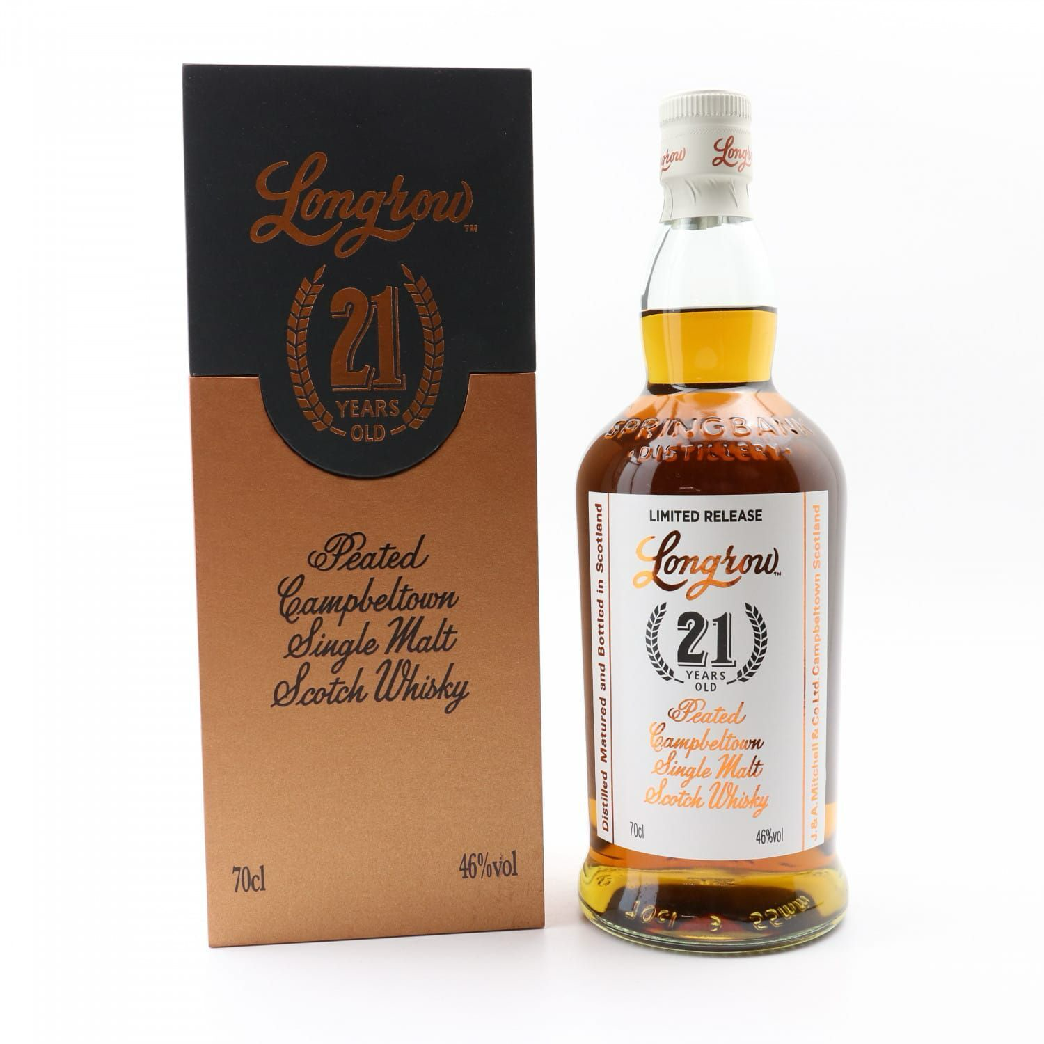 Longrow 21 Year Old (Springbank) Only 3600 bottles (2024)70cl – Whisky ...