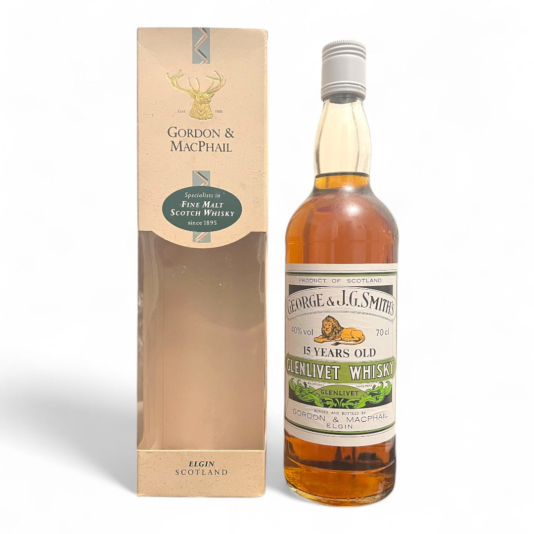 Glenlivet 15 Year Old Gordon & Macphail George & J G Smiths Speyside S ...