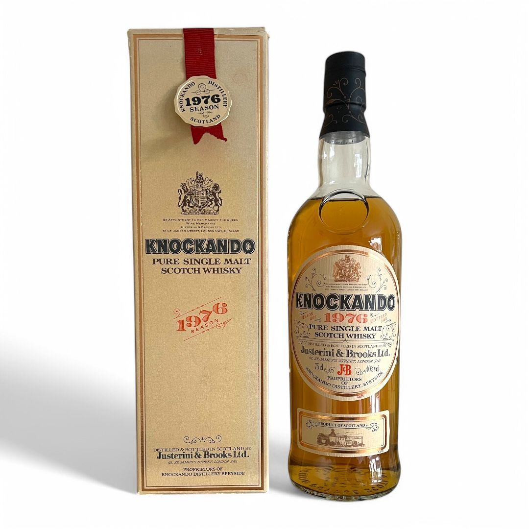 Knockando 1976 Vintage Speyside Single Malt Scotch Whisky (1989) 70cl ...