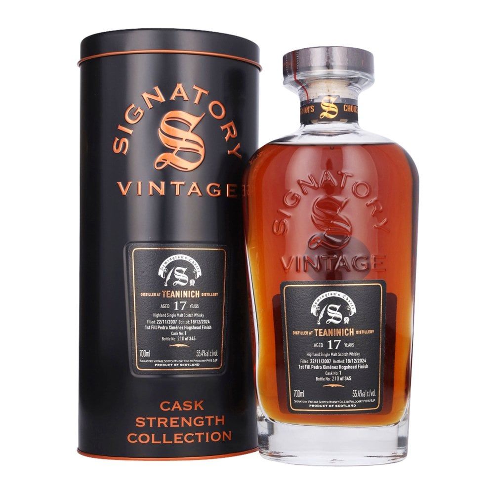 Teaninich 17 Year Old 2007 Signatory Vintage Symington's Choice Single ...