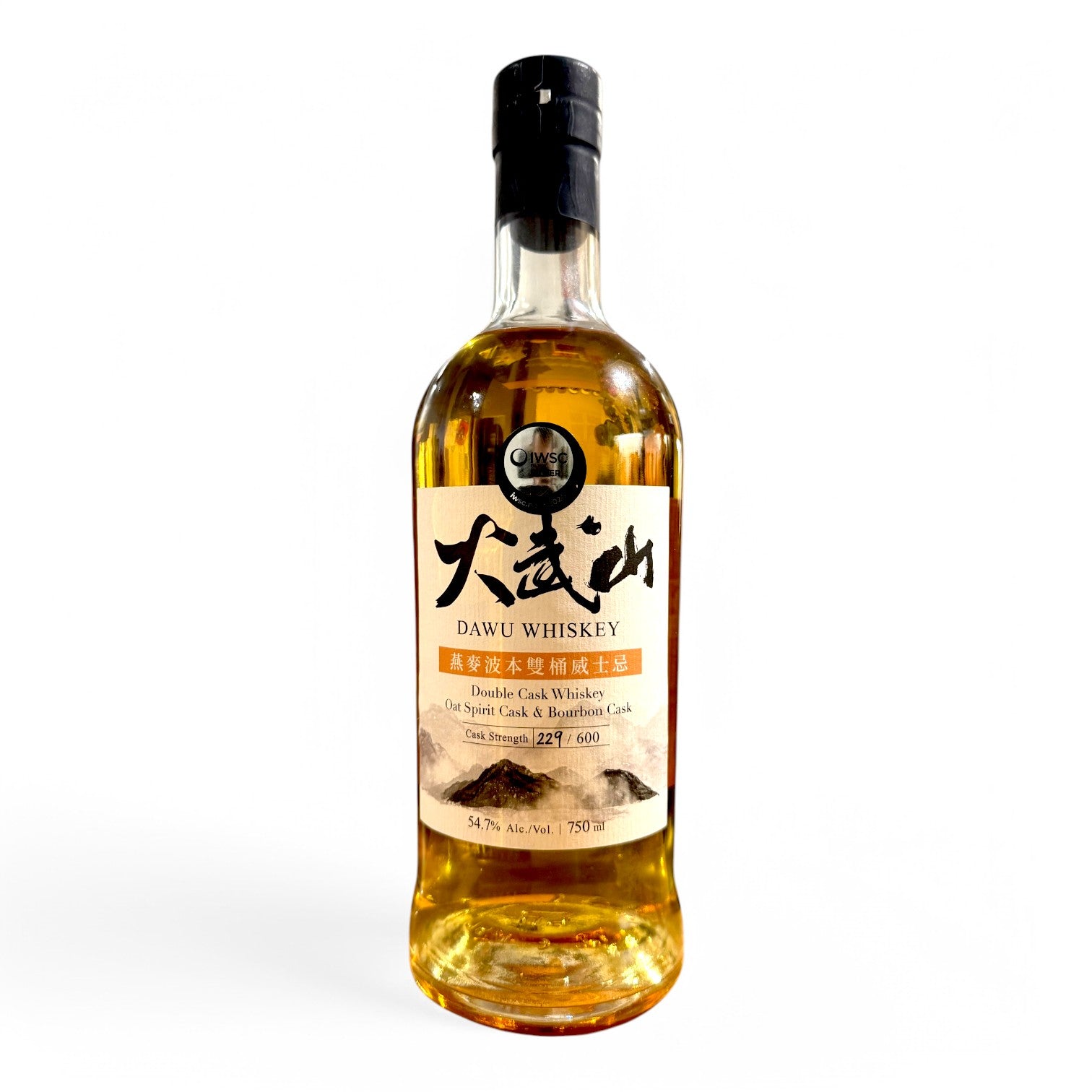 Dawu Whiskey Double Cask Oat & Bourbon Cask Strength Taiwanese Single ...