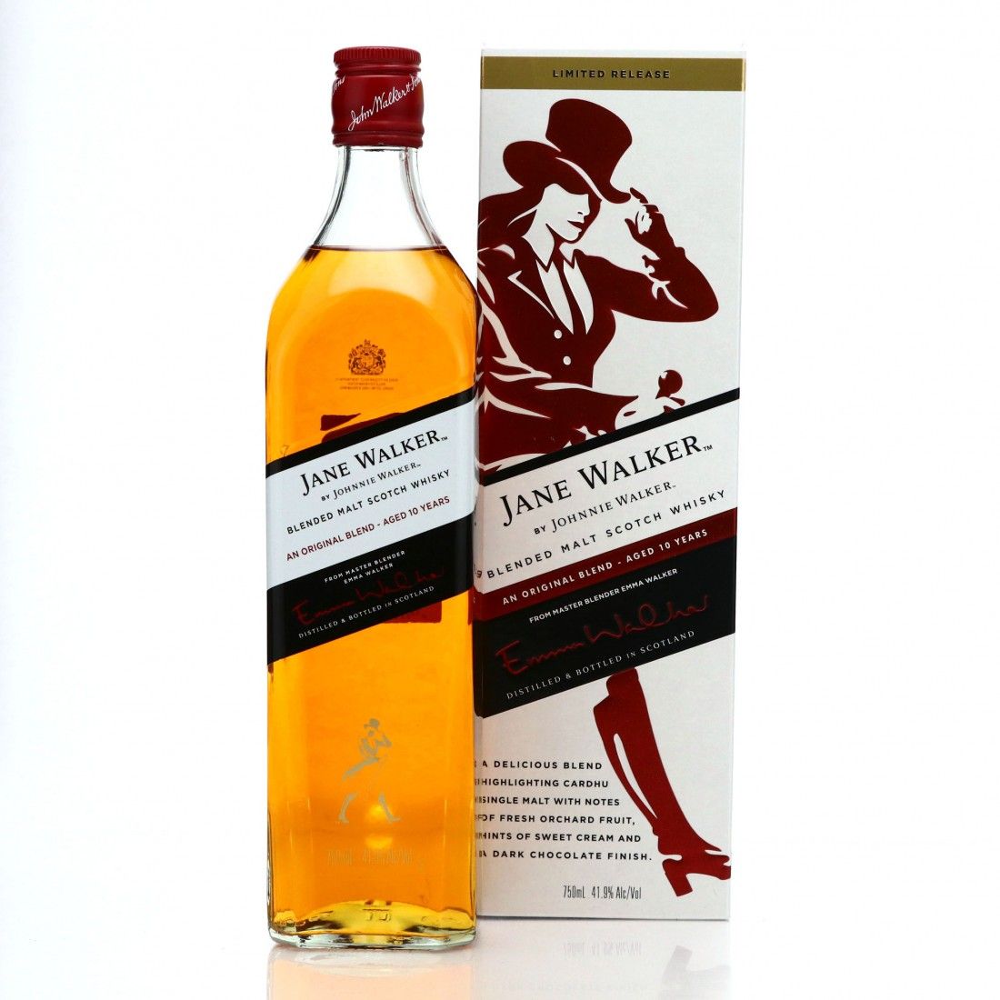 Johnnie Walker 10 Year Old Jane Walker Original Blend Limited Edition ...