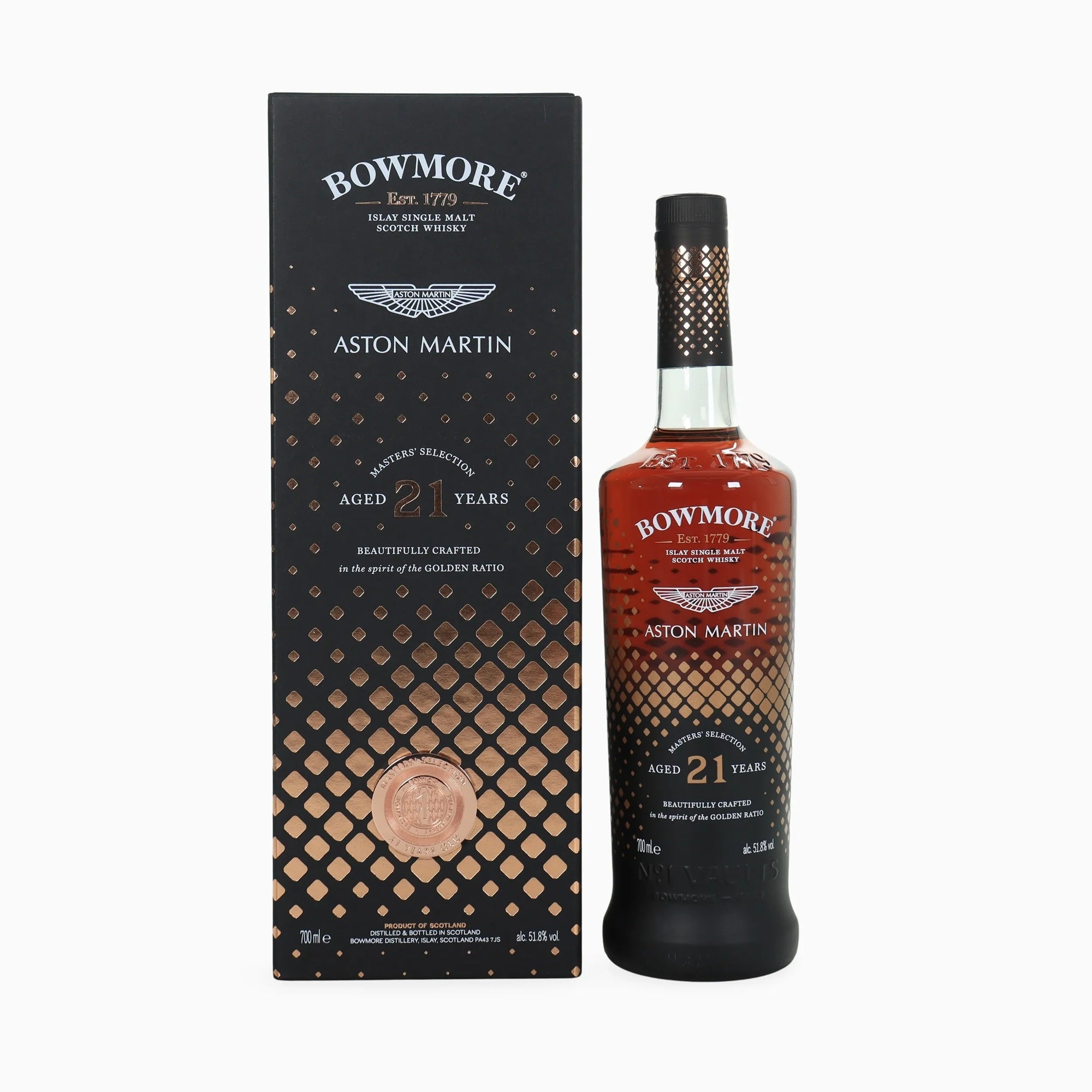 Bowmore 21 Year Old Aston Martin Master's Selection Edition 1 Islay Si ...