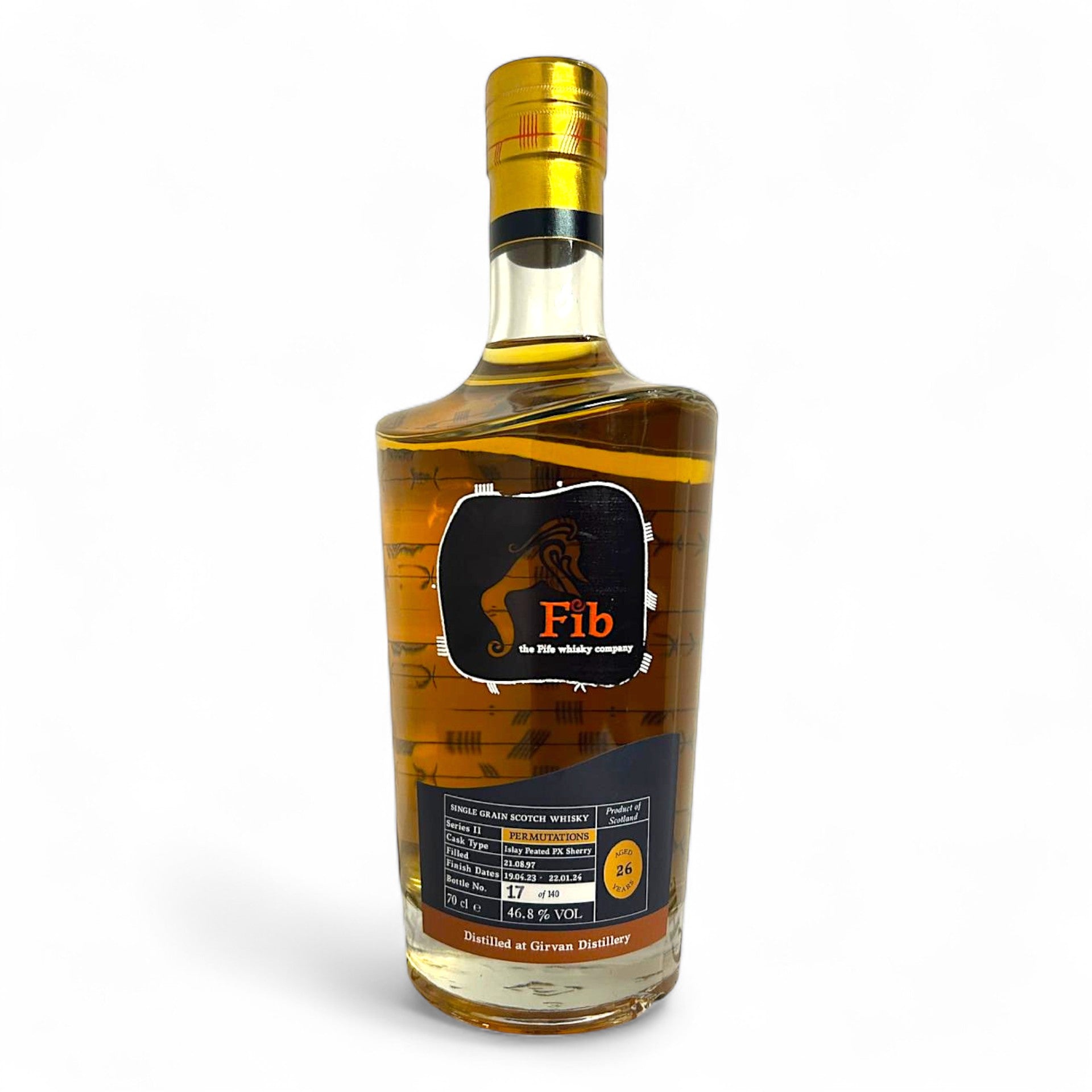 Girvan 26 Year Old 1997 Fib Whisky Series II Permutations Single Islay ...