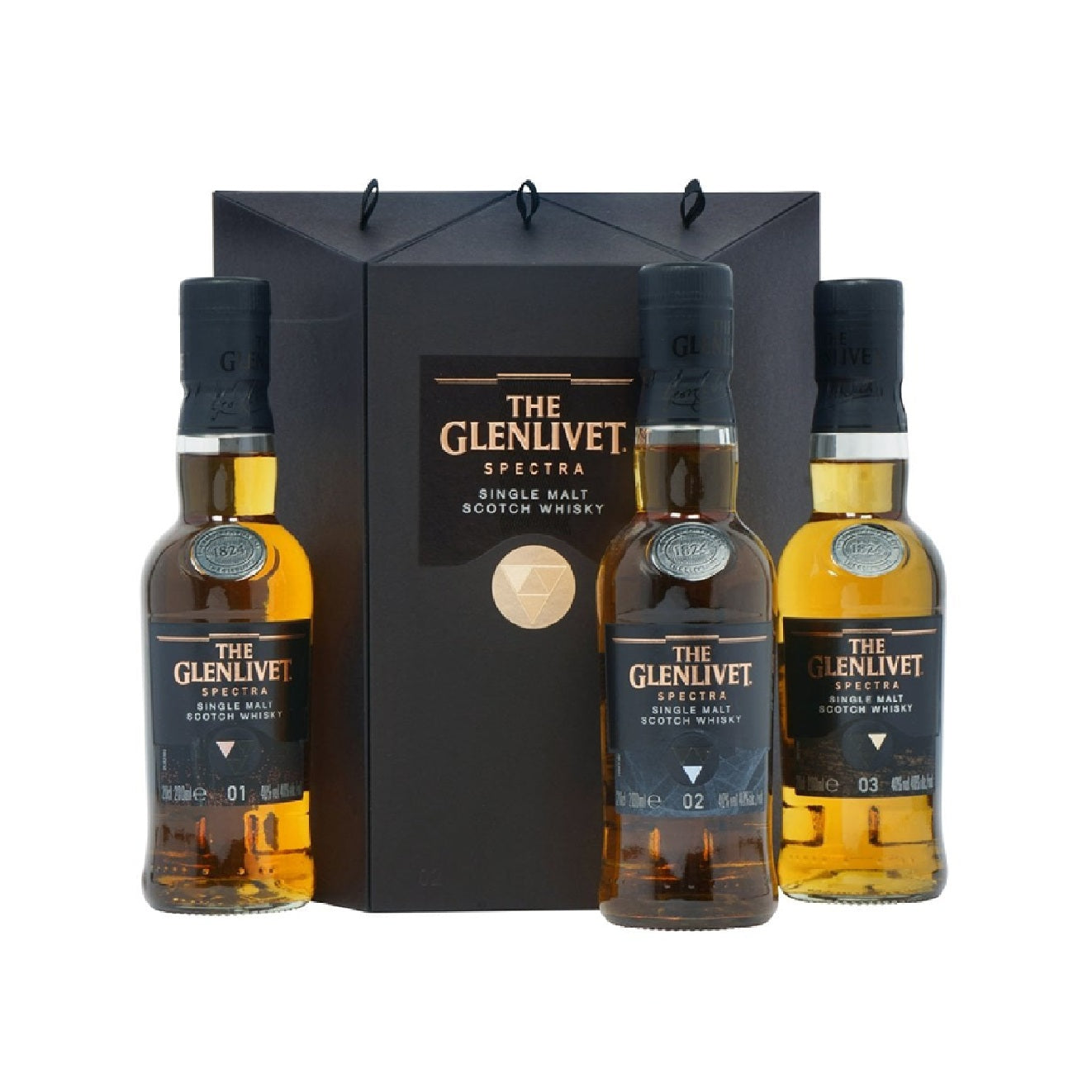 Glenlivet Spectra Limited Edition Exploration Set Speyside Single Malt ...
