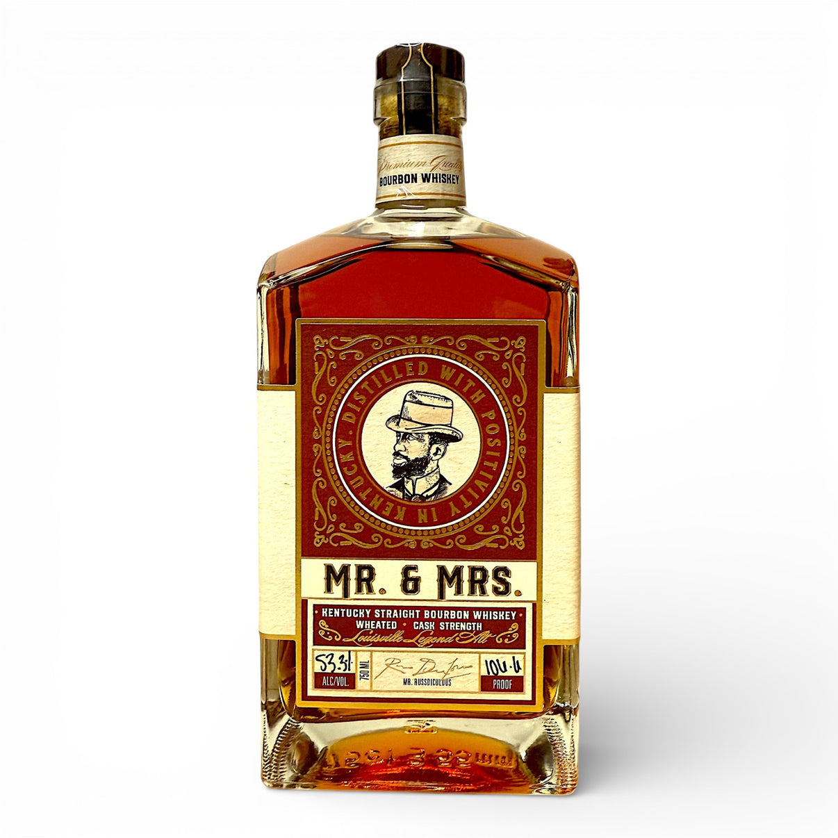 Mr & Mrs The Louisville Legend ALT 130 Bourbon Cask Strength Wheated K ...