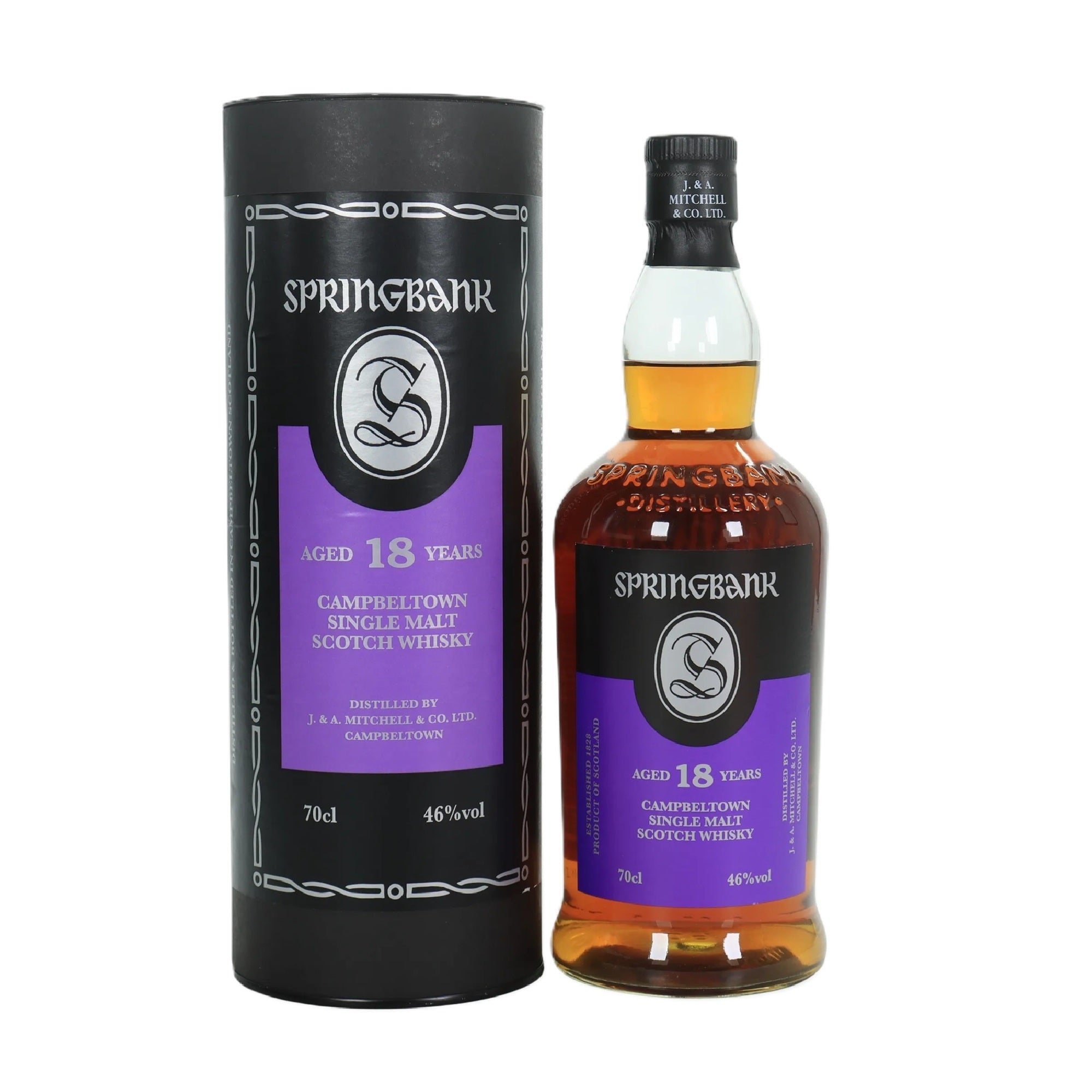 Springbank 18 Year Old Campbeltown Single Malt Scotch Whisky (2021) 70 ...