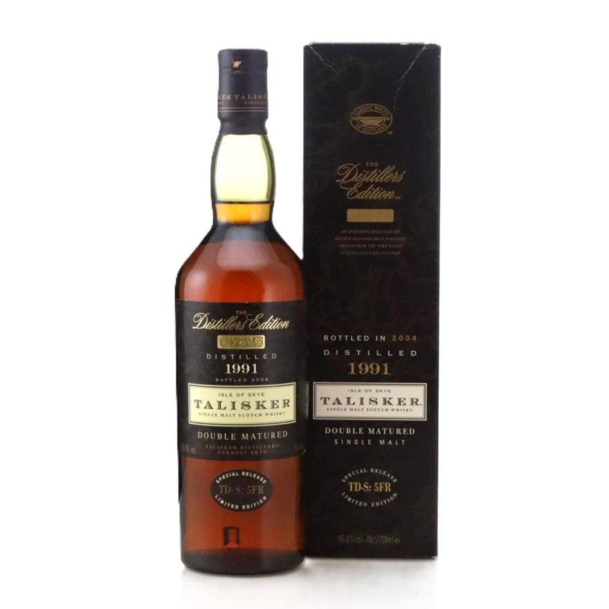 Talisker 1991 Distillers Edition TD-S: 5FR Amoroso Sherry Wood Double ...
